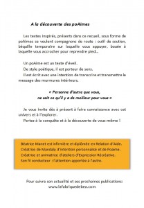Version papier intégrale La Fabrique de Béa